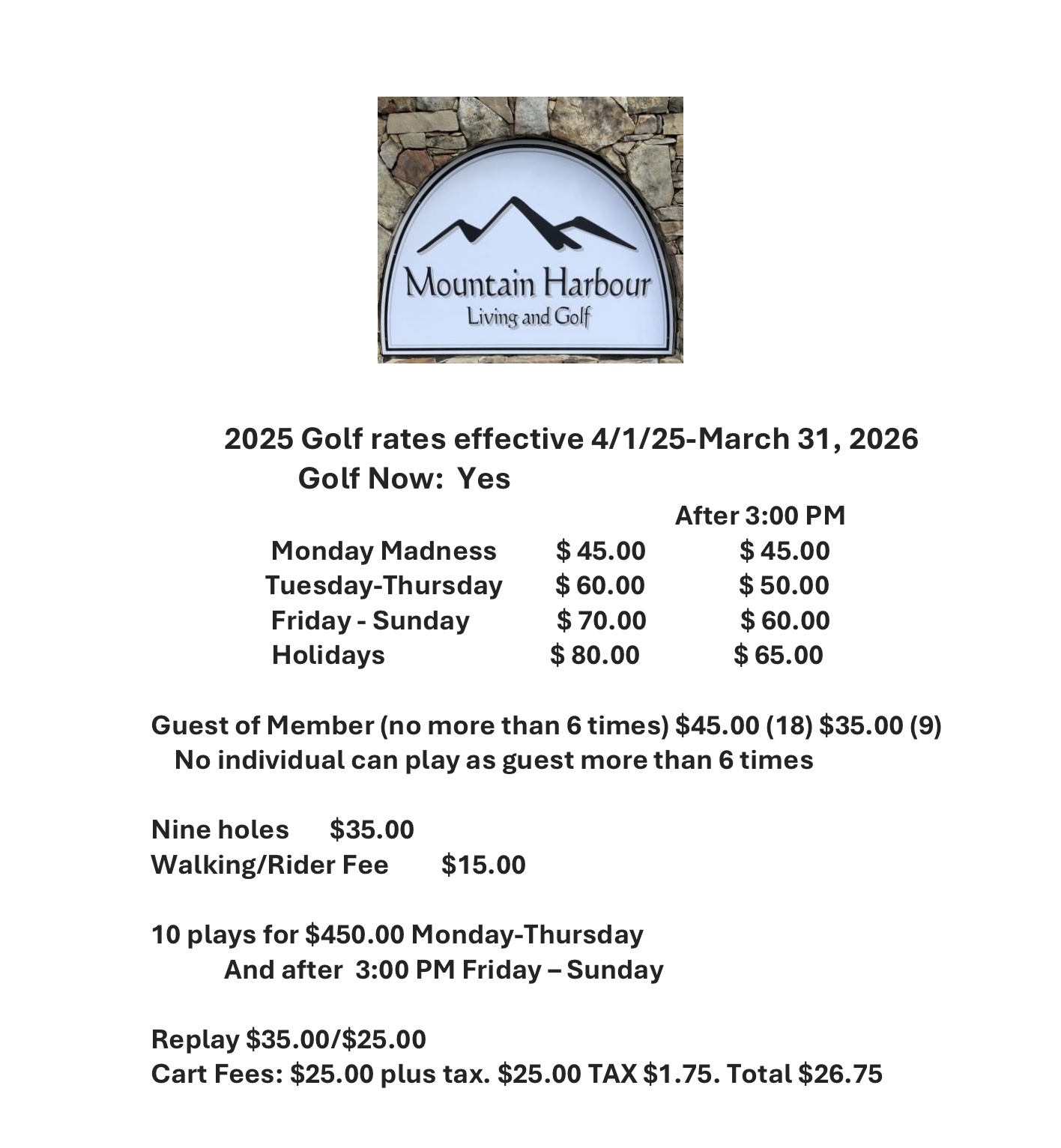 Mountain Harbour Golf – Mountain Harbour Living and Golf